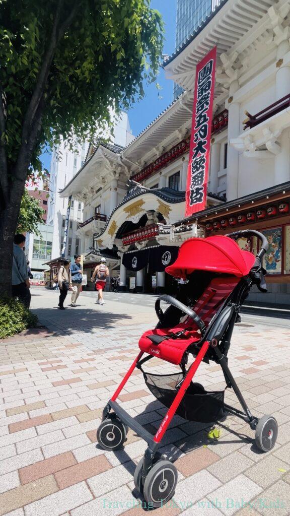 Rental Stroller in Ginza, Tokyo – Traveling Tokyo with Kids