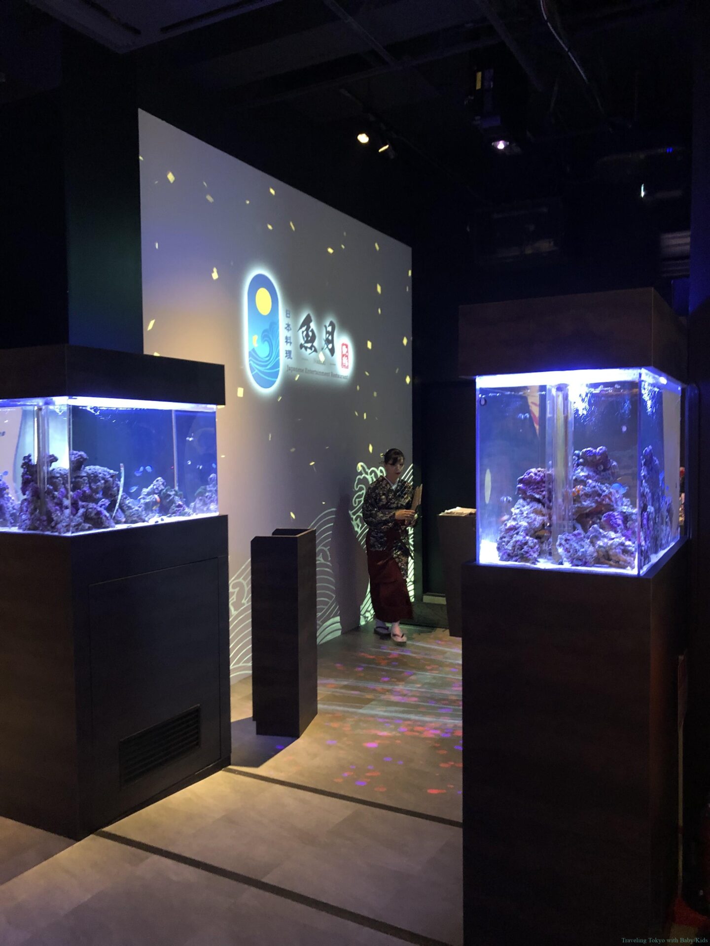 [ NAZUKI ] Japanese restaurant with digital arts in Tsukiji, Tokyo ...