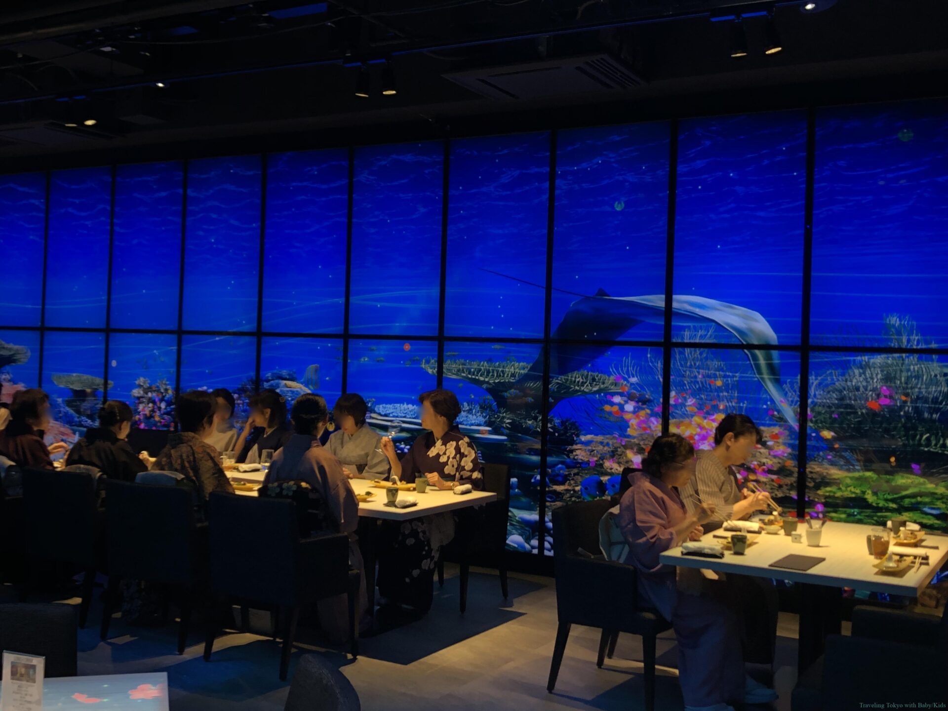 [ NAZUKI ] Japanese restaurant with digital arts in Tsukiji, Tokyo ...