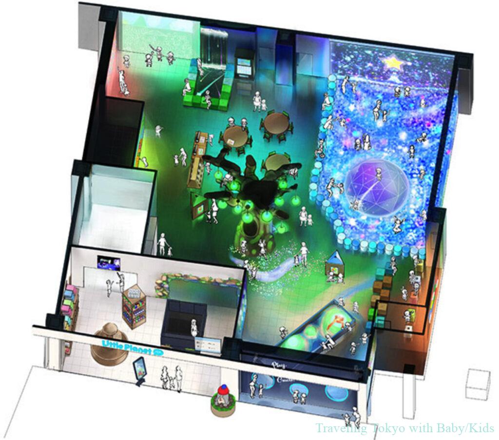 [ LITTLE PLANET by teamlab ] Kid’s Indoor playground with digital arts ...